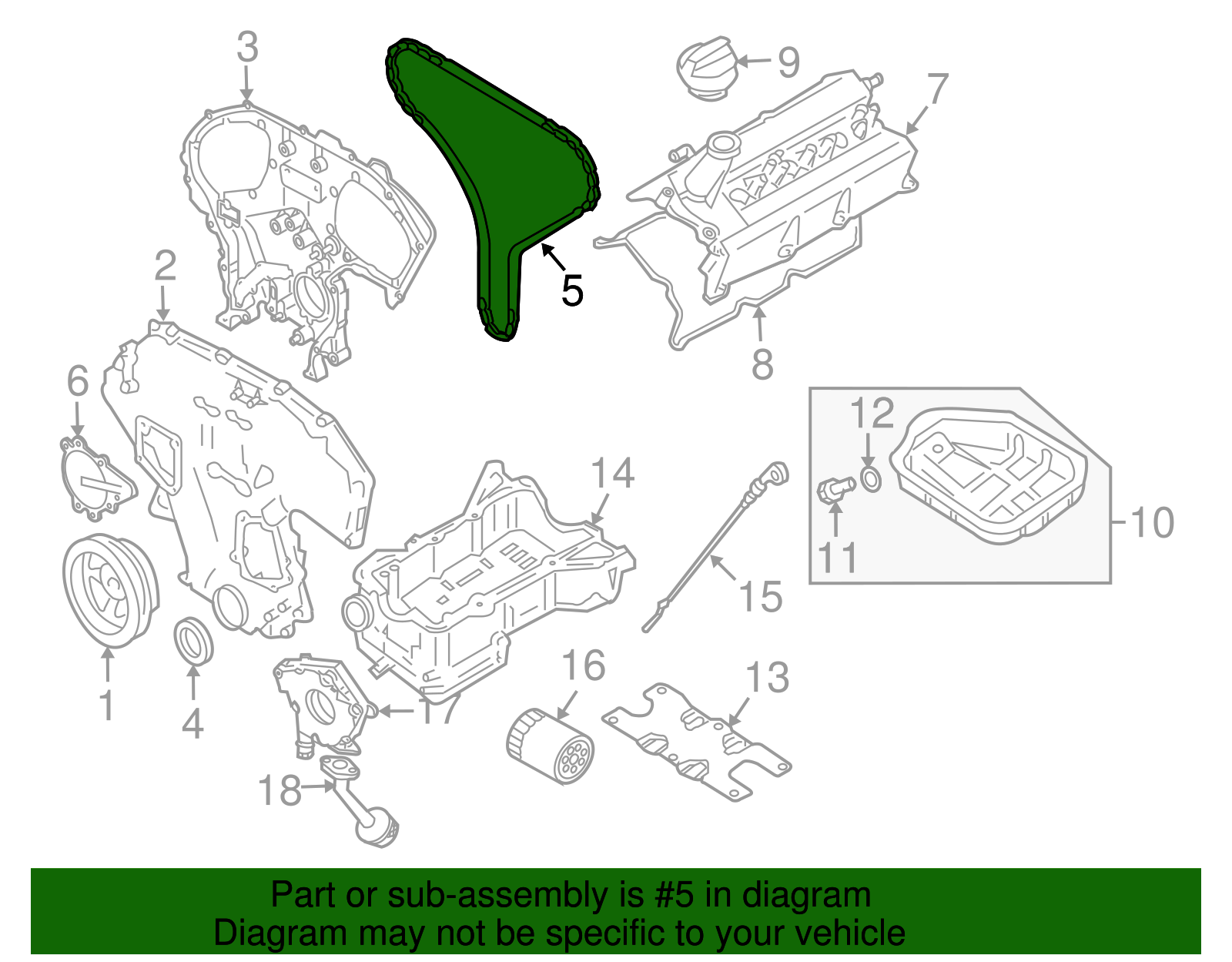 2007-2024 Nissan Timing Chain 13028-9HP0A | Sullivan Brothers Nissan