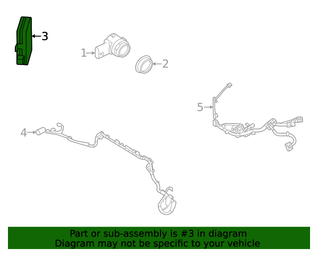 LR159593 - Blind Spot Radar - 2020-2021 Land Rover | LandRoverLakeBluff