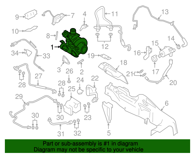 2017-2023 Porsche Turbocharger 9A2-123-022-06 | Sunset Porsche Parts
