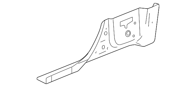 23285526 GM Passenger Side Body Lock Pillar Lower Filler | GM Parts Store
