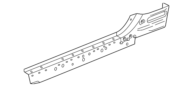 2014-2019 GM Passenger Side Body Side Outer Panel Reinforcement ...