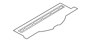 2014-2018 Nissan Rogue Floor Cover 84904-4BA5A | Nissan Parts Central