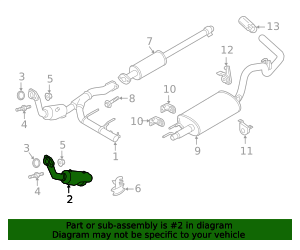 2018-2020 Ford F-150 Catalytic Converter JL3Z-5E212-C | OEM Parts Online