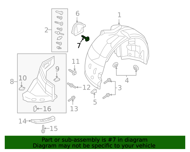 2017-2023 Audi Access Cover Screw WHT-003-481 | Audi USA Parts