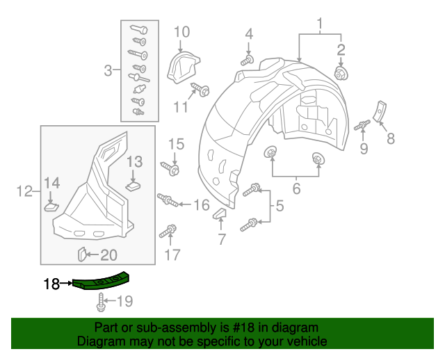 End Plate - Audi (8W0-853-834) | Audi USA Parts