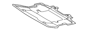 202-524-13-30 - Lower Shield 1998-2003 Mercedes-Benz | Mercedes-Benz ...