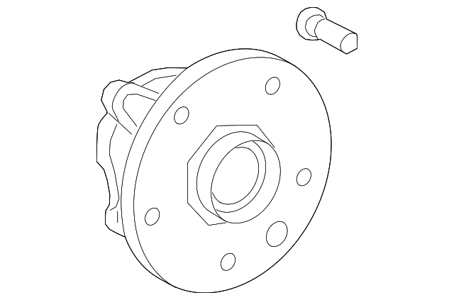 2021-2023 Toyota Mirai Hub & Bearing 42410-50042 | Toyota Parts Center