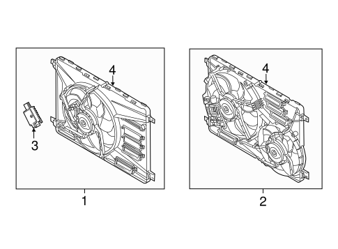 Cooling Fan for 2012 Volvo S60 | Genuine Volvo Replacement Parts