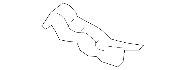 2006-2011 Chevrolet HHR Passenger Side Front Bumper Fascia Bracket ...