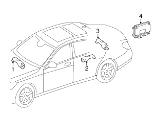 206-905-25-04 - Antenna 2022-2024 Mercedes-Benz | AutoNationParts.com