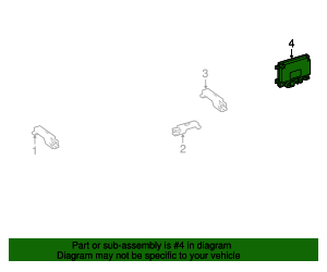 206-905-25-04 - Antenna 2022-2024 Mercedes-Benz | AutoNationParts.com