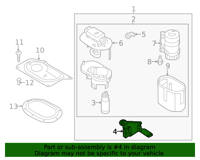 94460-E6000 - Fuel Gauge Sending Unit 2017-2020 Kia Optima | Kia.Parts ...