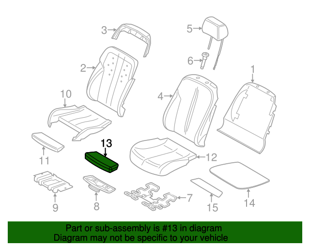 52-10-7-280-579 - Lower Cover 2012-2019 BMW | AutoNationParts.com