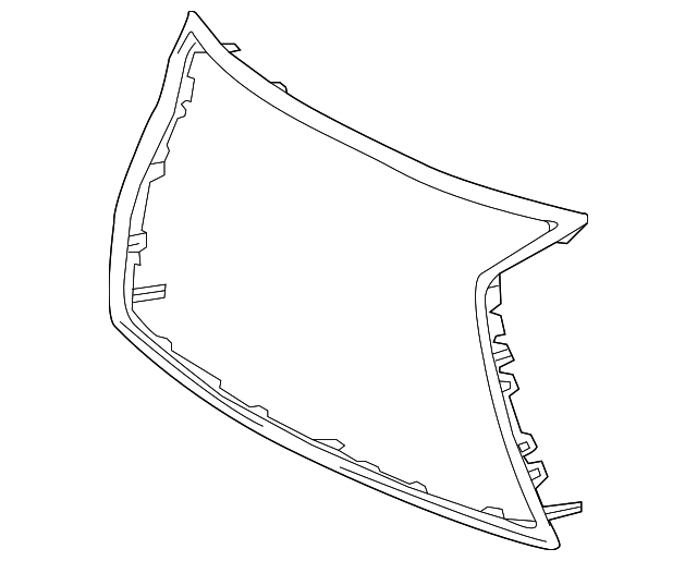 2013-2017 Lexus Grille Surround 53121-50050 | Retail Performance Auto Parts