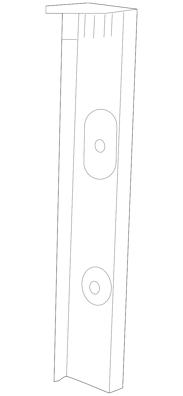 2019 Ram Hinge Pillar Cover 68044934AD | TascaParts.com