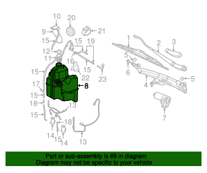 30663134 - Reservoir - 2004 Volvo | Volvo OEM Parts Direct