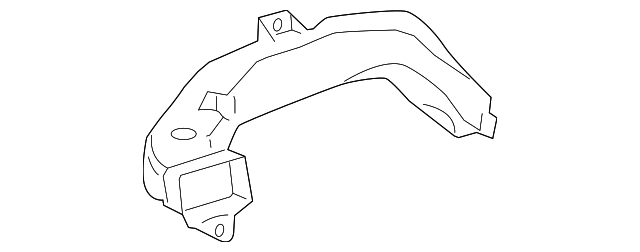 55843-50070 - Air Duct - 2007-2012 Lexus | Discount Parts Monster