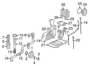 1997-2008 Porsche Boxster Oil Filler Tube 996-107-273-05 | Porsche Marin