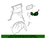 2021-2024 GM (Replaces 84831027) Fuel Tank Filler Pipe Housing 86805350 ...