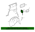 2021-2024 GM Primed Fuel Tank Filler Door 84660167 GM | GMPartsDirect.com