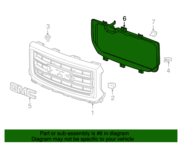 84073556 Baffle - New OEM Part From GM Parts Direct | GM Parts Store