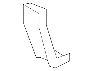 86636-F6100 - Impact Bar Lower Bracket 2017-2019 Kia Cadenza | Kia ...