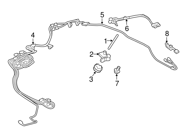 86761-47011 - Antenna Mast - 2010-2015 Toyota | OEM Genuine Toyota Parts