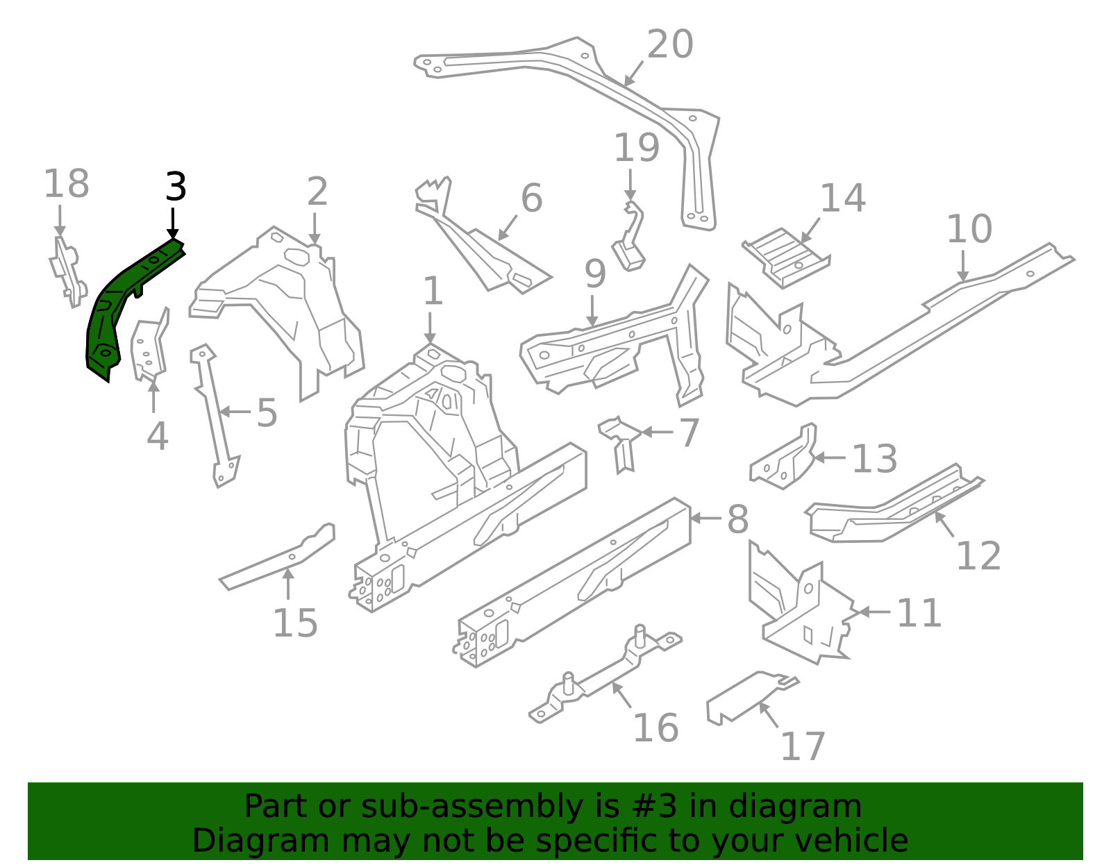 41-00-8-495-745 - Upper Rail - 2019-2025 BMW | BMW Parts Exchange