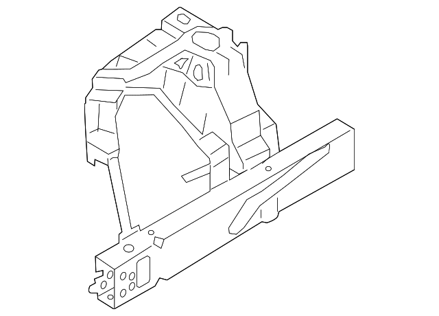 41-00-7-486-607 - 2019-2024 BMW - Apron/Rail Assembly | Buy BMW Parts Now