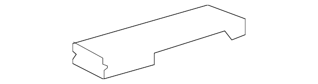 2013-2022 GM Roof Panel Joint Finish Molding 95276293 | GM Parts Center