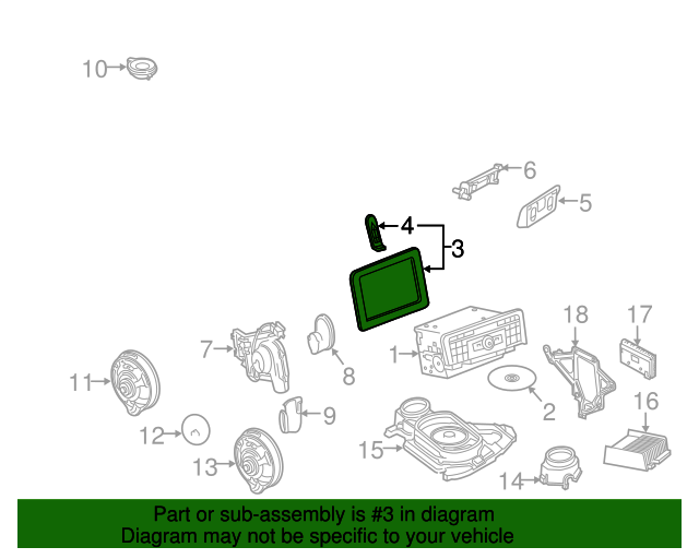 246-900-23-21 - GPS Navigation System 2015-2019 Mercedes-Benz ...