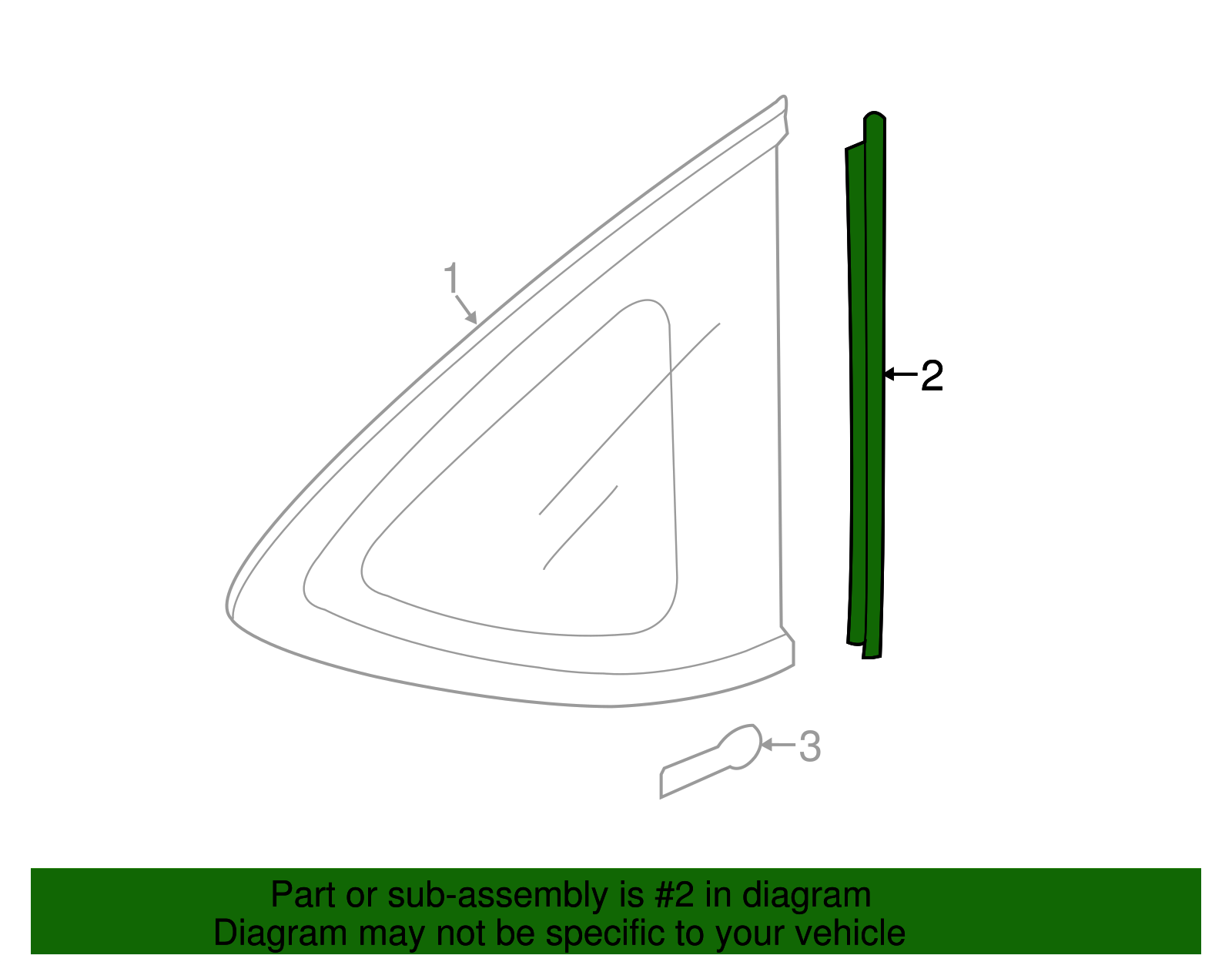 73810-T0A-003 - Seal 2012-2016 Honda CR-V | Honda Parts Online