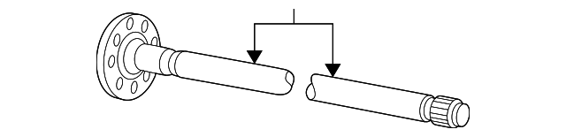 2003-2018 Mopar Shaft 05086902AB | Mopar Parts Canada