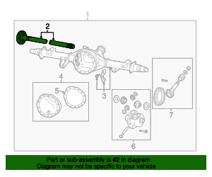 2003-2018 Mopar Shaft 05086902AB | Mopar Parts Canada