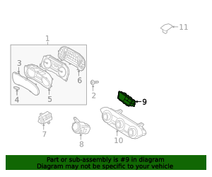 93400-M6500 - Multi-Function Switch 2019-2023 Kia Forte | Kia.Parts Store
