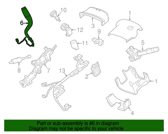2014-2020 GM Lever Asm-A/Trns Range Sel Lvr Cbl Cocoa 22857353 | GM ...