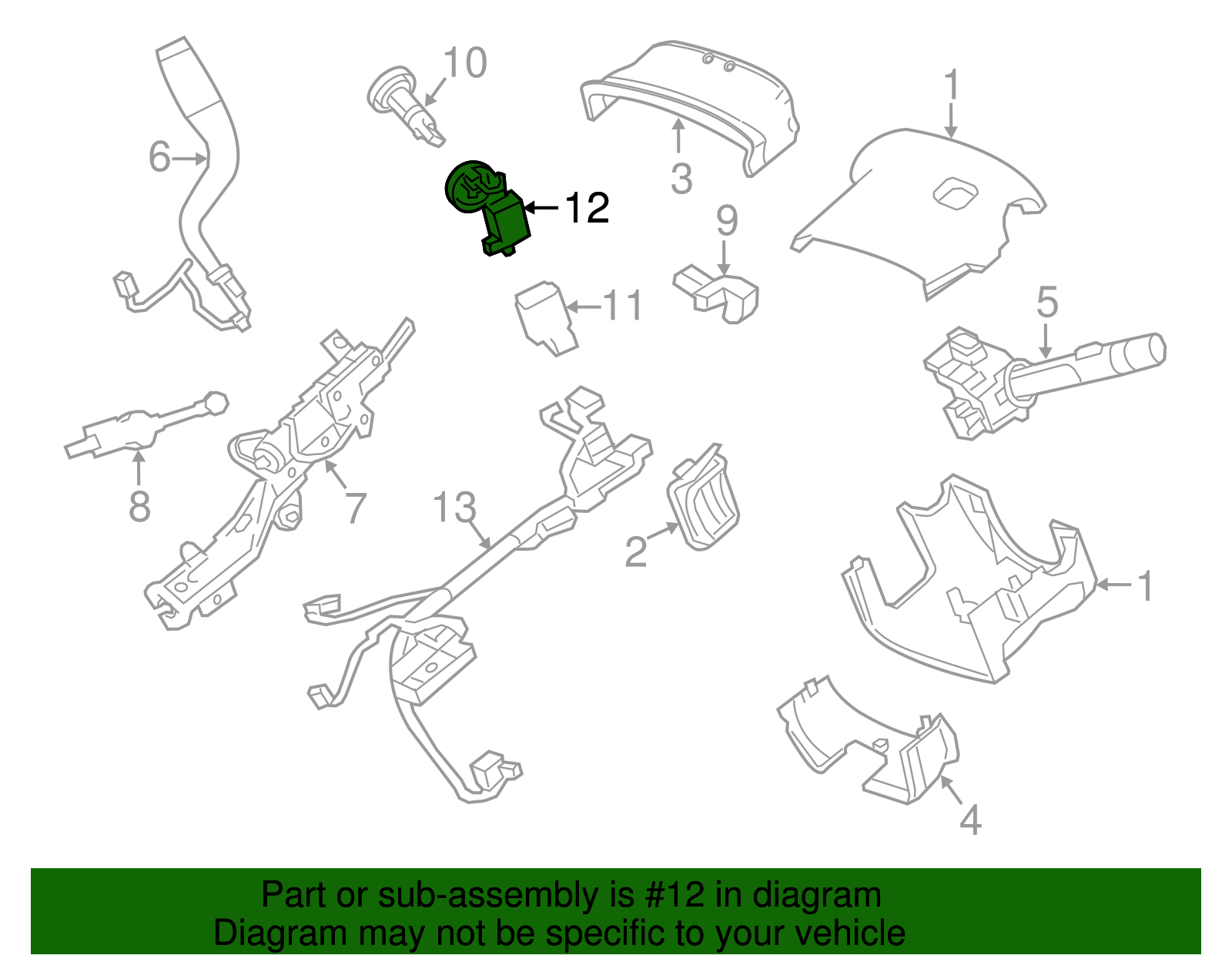 2012-2019 GM Theft Deterrent Module 13523300 GM | GMPartsDirect.com