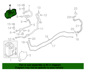2016-2024 BMW Compressor 64529496106 | OEM Parts Online