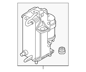 2016-2025 BMW | Condenser | 64509891030 | BMW OEM Parts Store