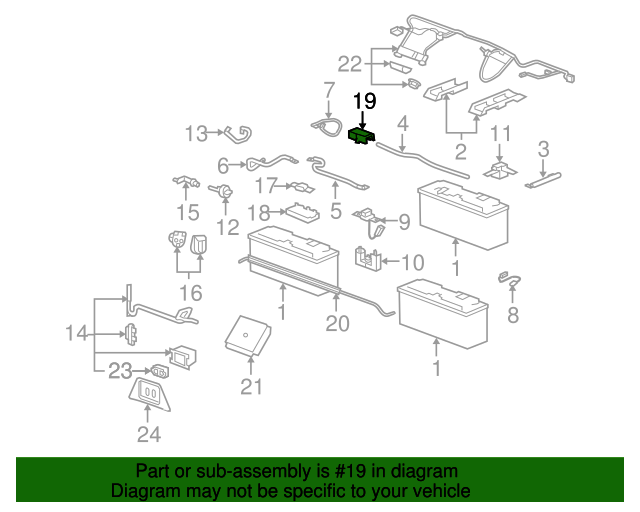 2003-2007 GM Body Control Module, Refurbished 19369689 | GMPartsDirect.com