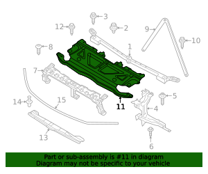 2021-2025 BMW | Upper Panel | 51648076814 | BMW OEM Parts Store