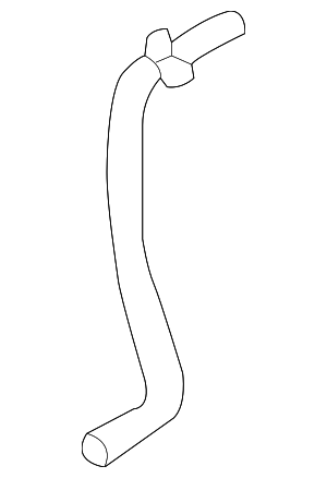 25451-26300 - Overflow Hose - 2003 2004 Hyundai Santa Fe | World OEM ...