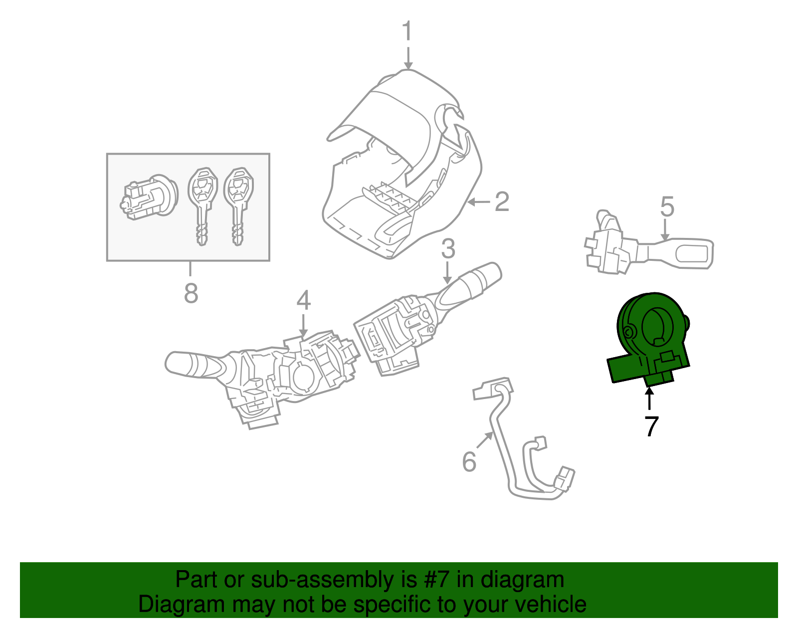2009-2013 Toyota Sensor 89245-02050 | OEM Parts Online