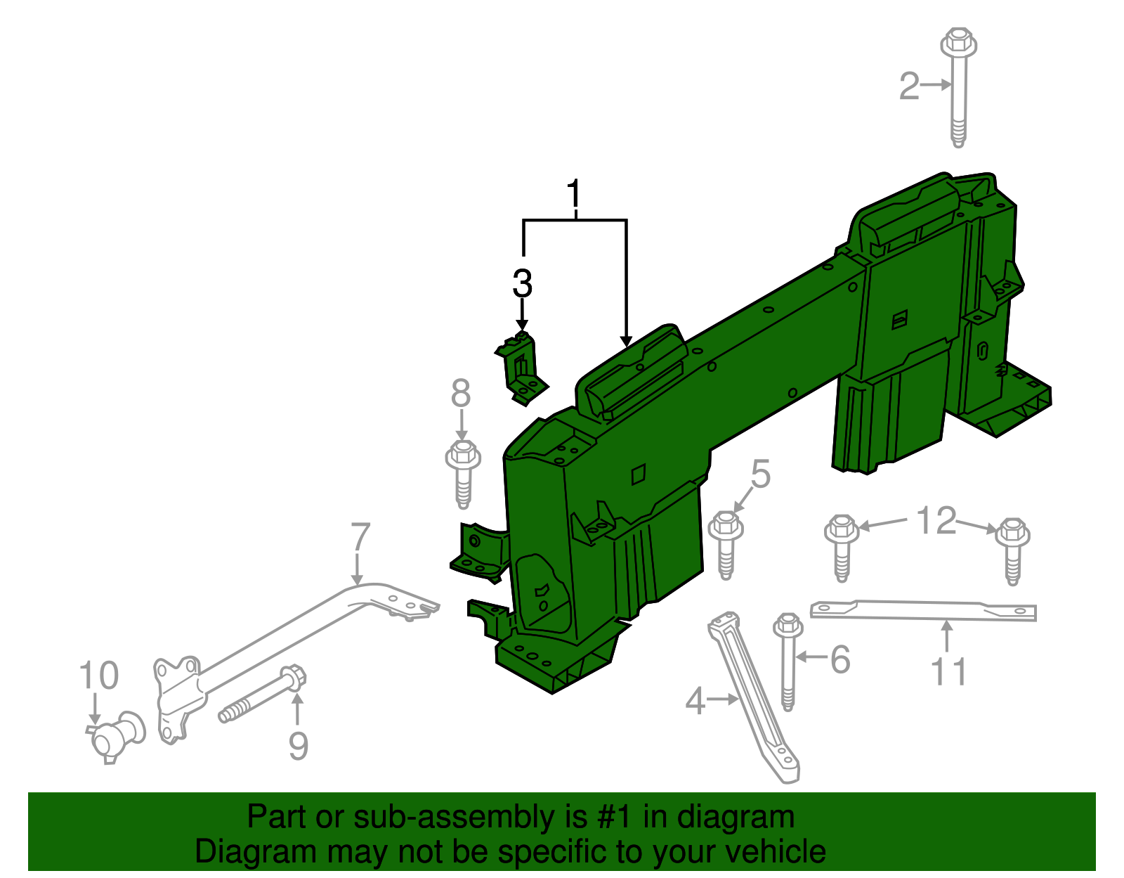 991-580-011-05 - High-Quality Roll Bar for 2014-2019 Porsche 911 | AutoNation Parts