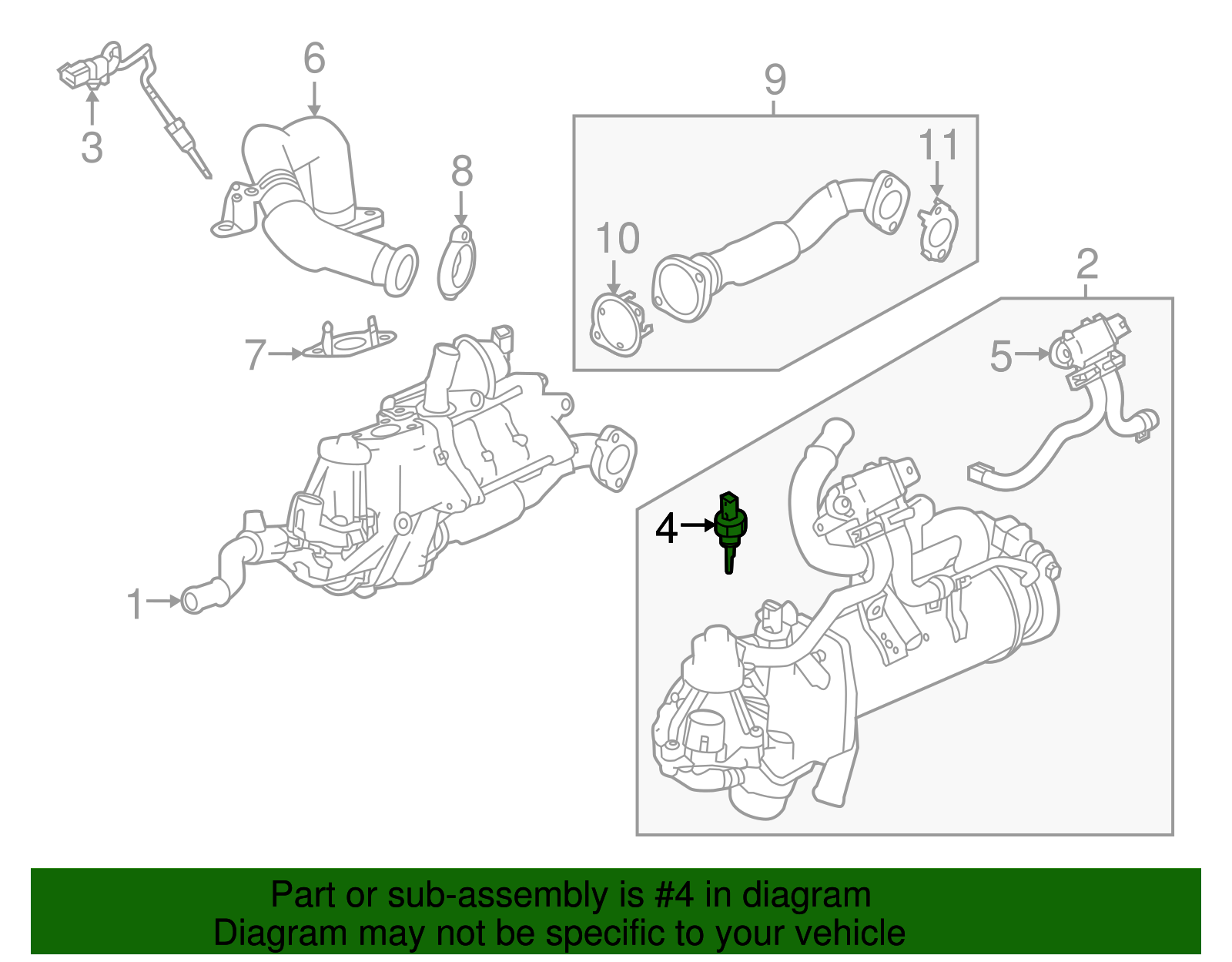 2017-2020 Land Rover Discovery | Temp Sensor | LR087707 | Express Land ...