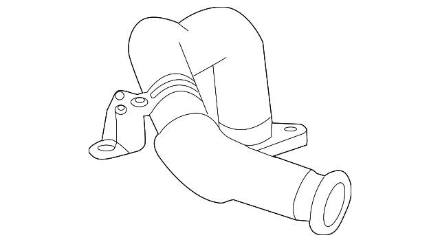 2015-2021 Land Rover Exhaust Gas Re-Circulation (Egr) Tube LR078917 ...