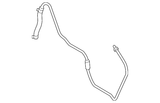 2003-2006 Hyundai Santa Fe Lower Press Tube 57561-26400 | OEM Parts Online