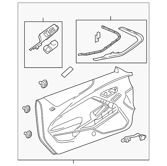 84165459 GM Door Trim Panel | GM Parts Store