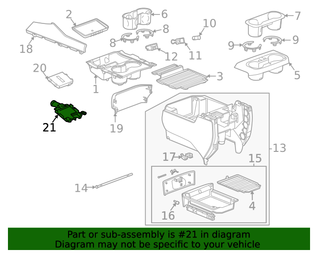 2021-2023 GM F Bracket 85151377 | GMPartsDirect.com