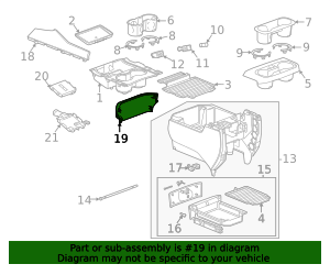 2021-2023 GM Front Trim 84548815 | GMPartsDirect.com